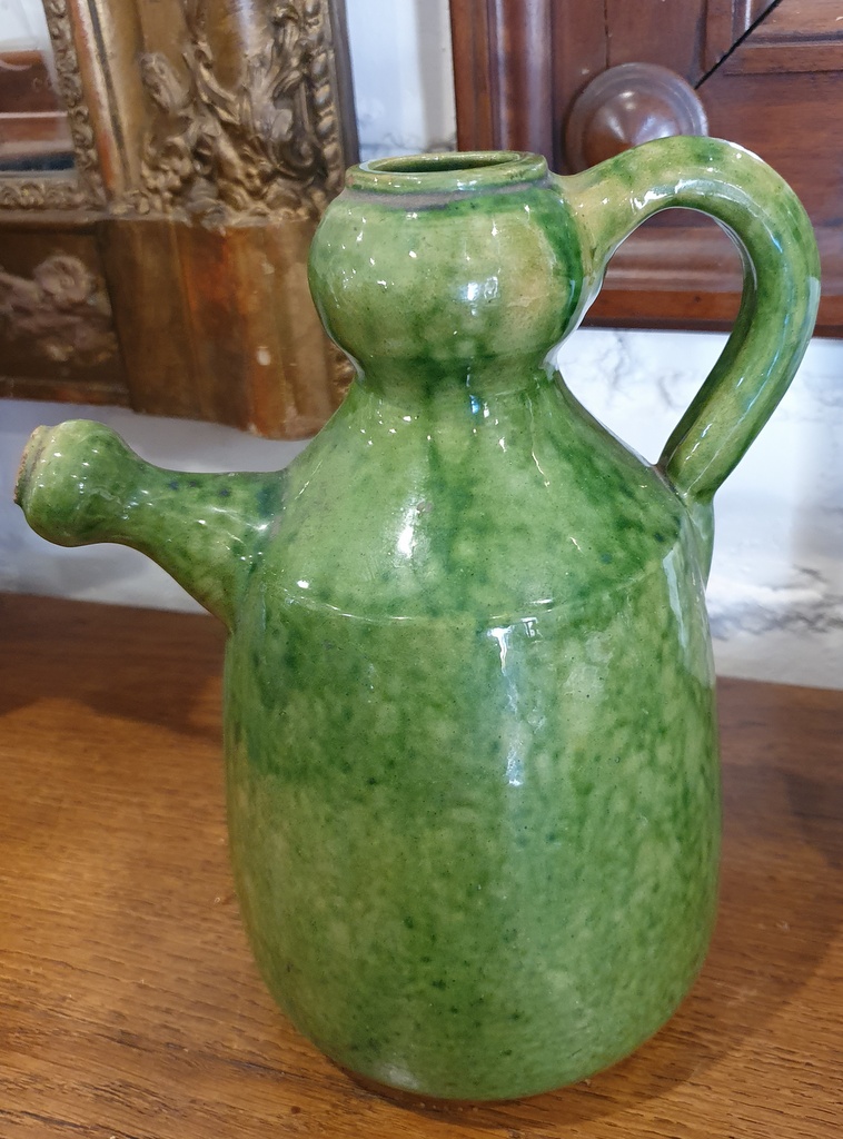 A French Kitchen's Oil Jar