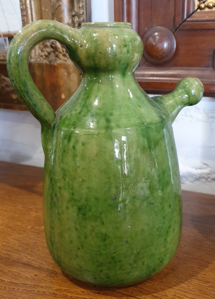 A French Kitchen's Oil Jar