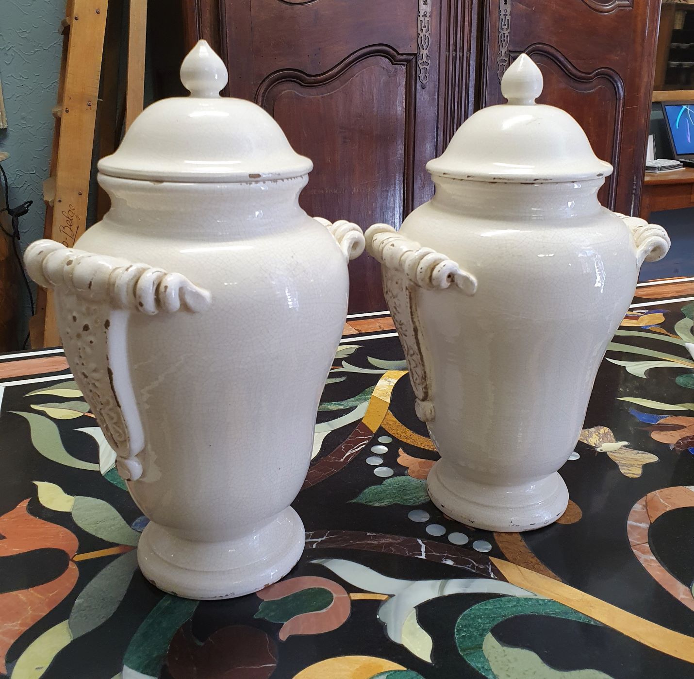 A pair of Louis XIV Vases