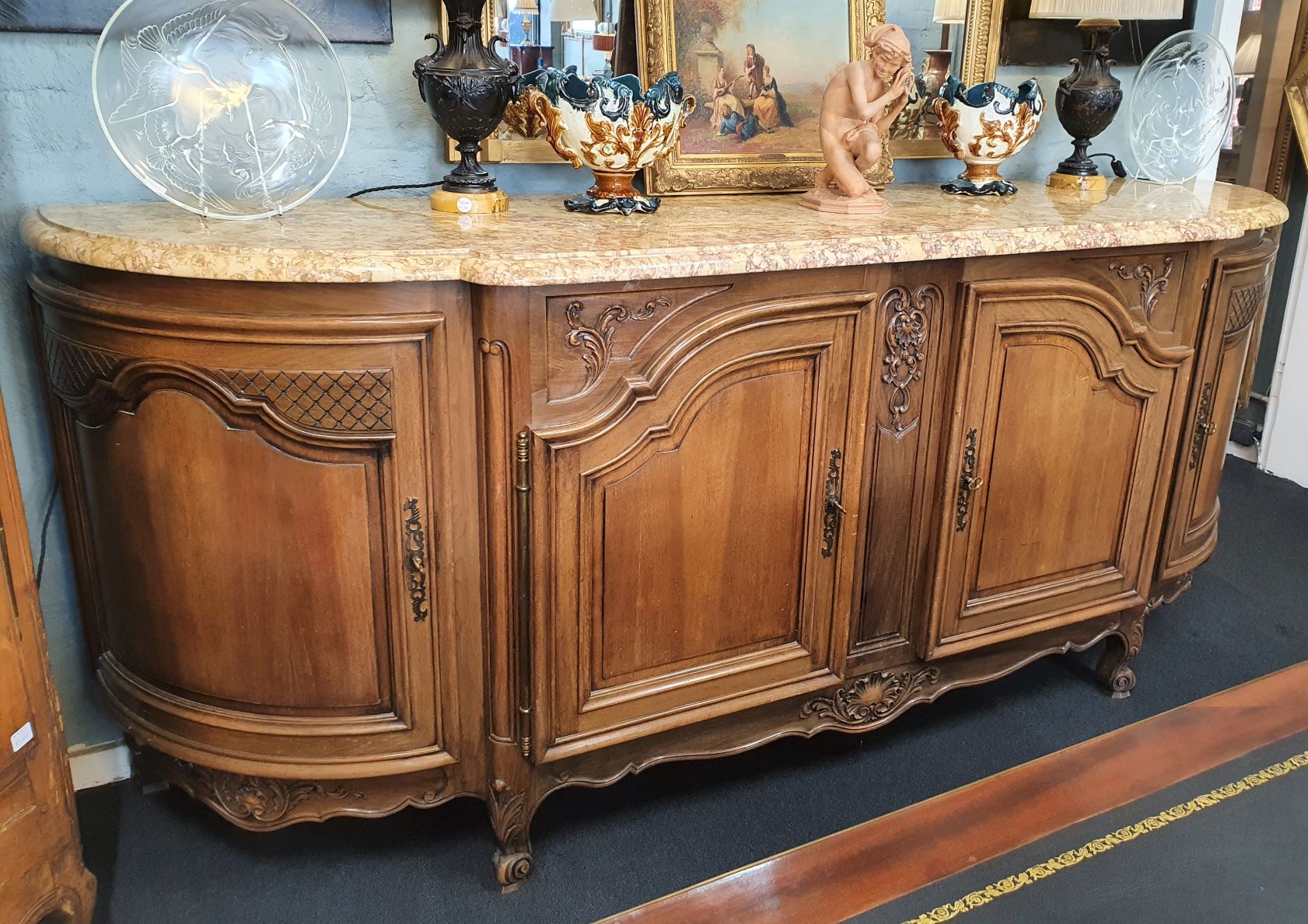 A French Louis XV Buffet d’Enfilade