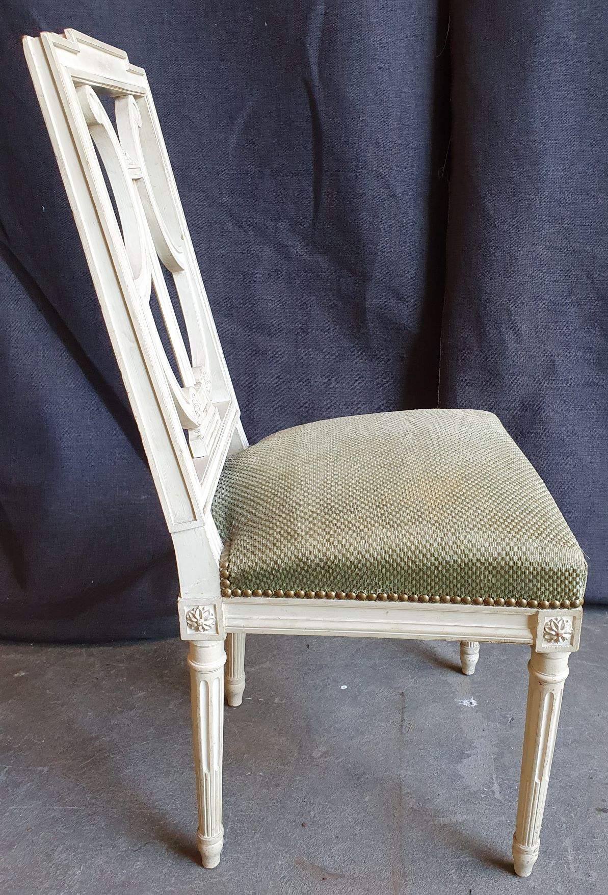 A pair of Lyre-Back Chairs