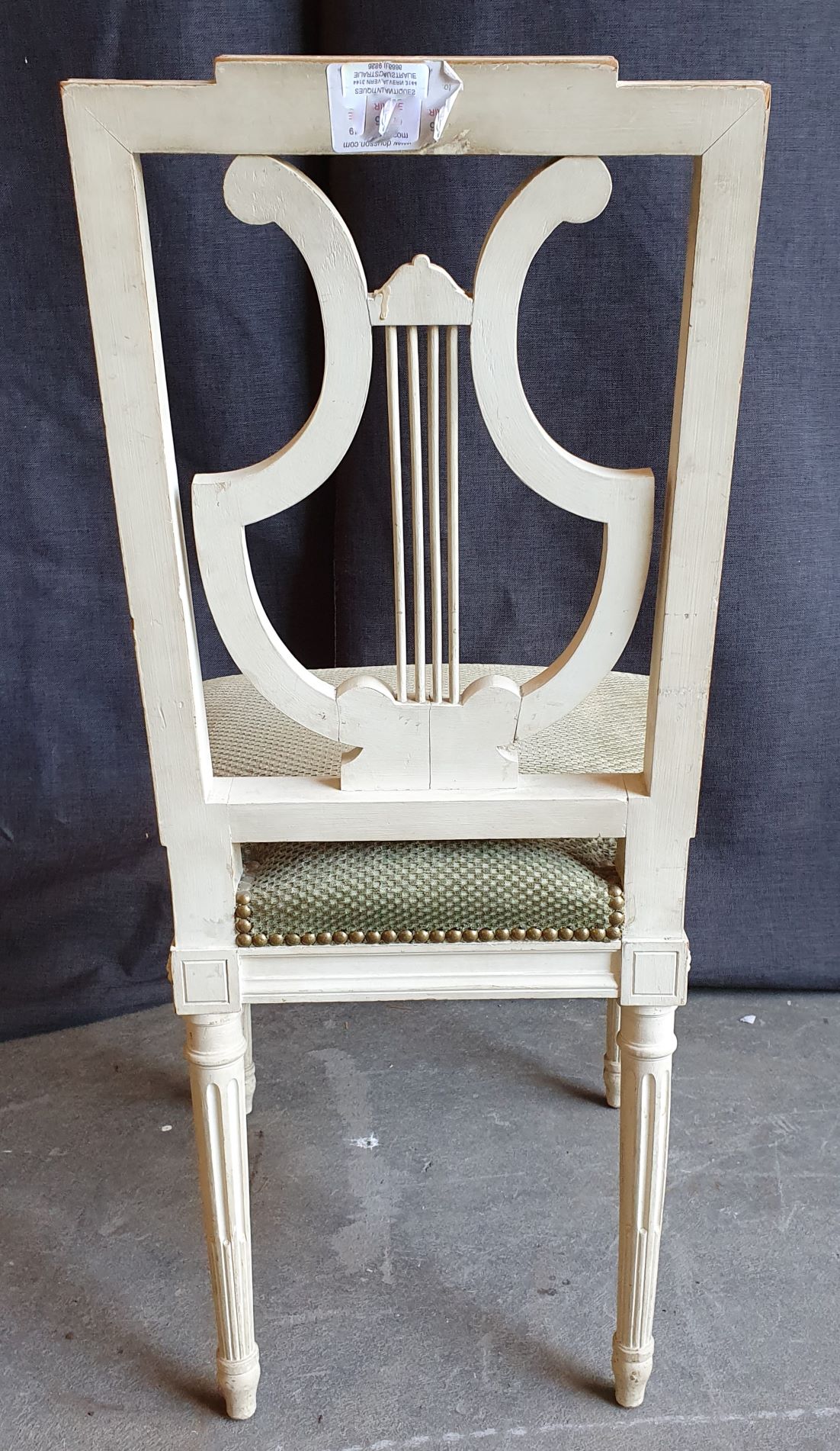 A pair of Lyre-Back Chairs