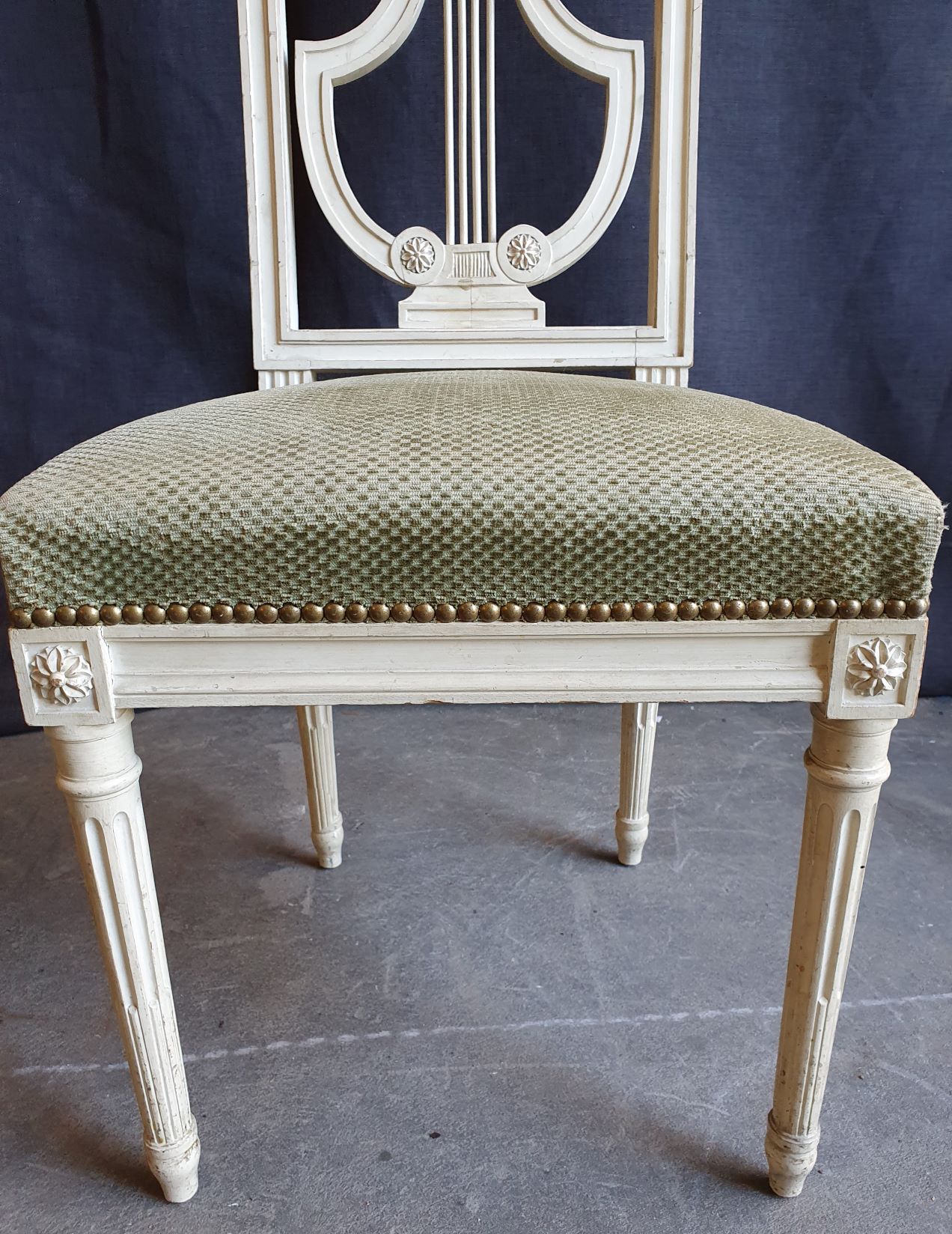 A pair of Lyre-Back Chairs