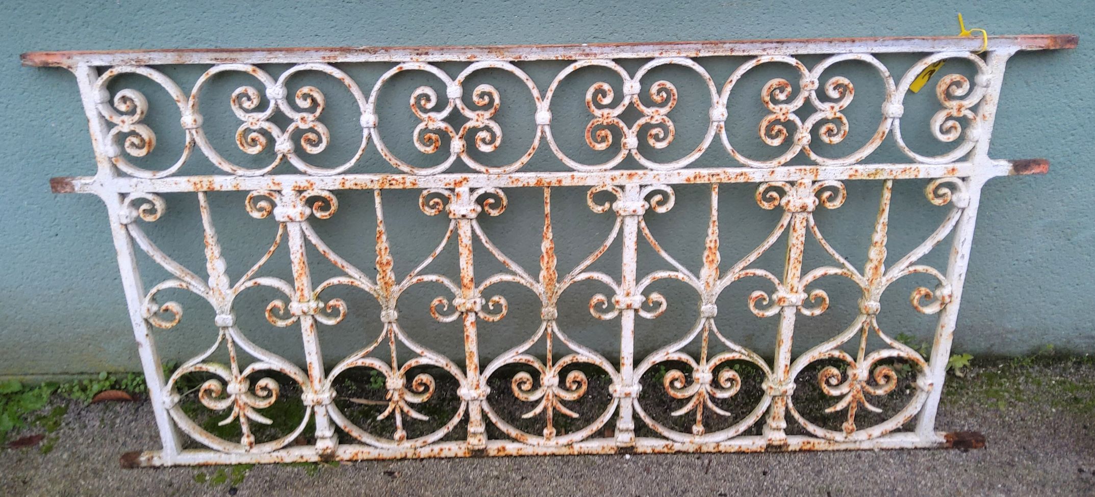 A pair of French Balcony Grilles