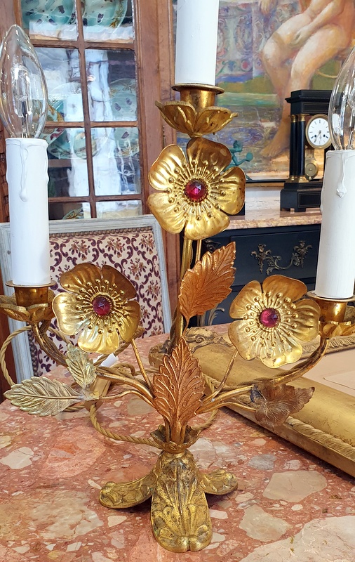 A Floral Candelabrum