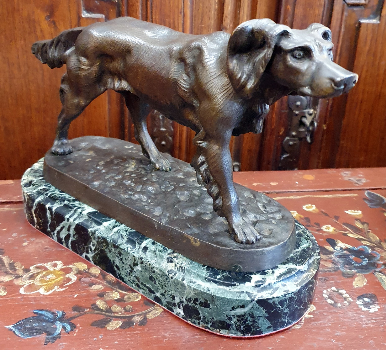 Miguel Meirelles Antiques – A French Bronze Setter Dog