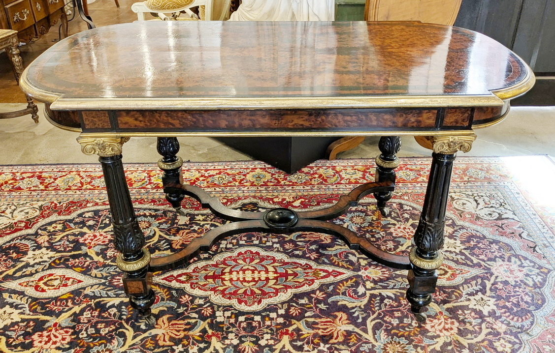 Miguel Meirelles Antiques - A French Napoleon III Centre Table