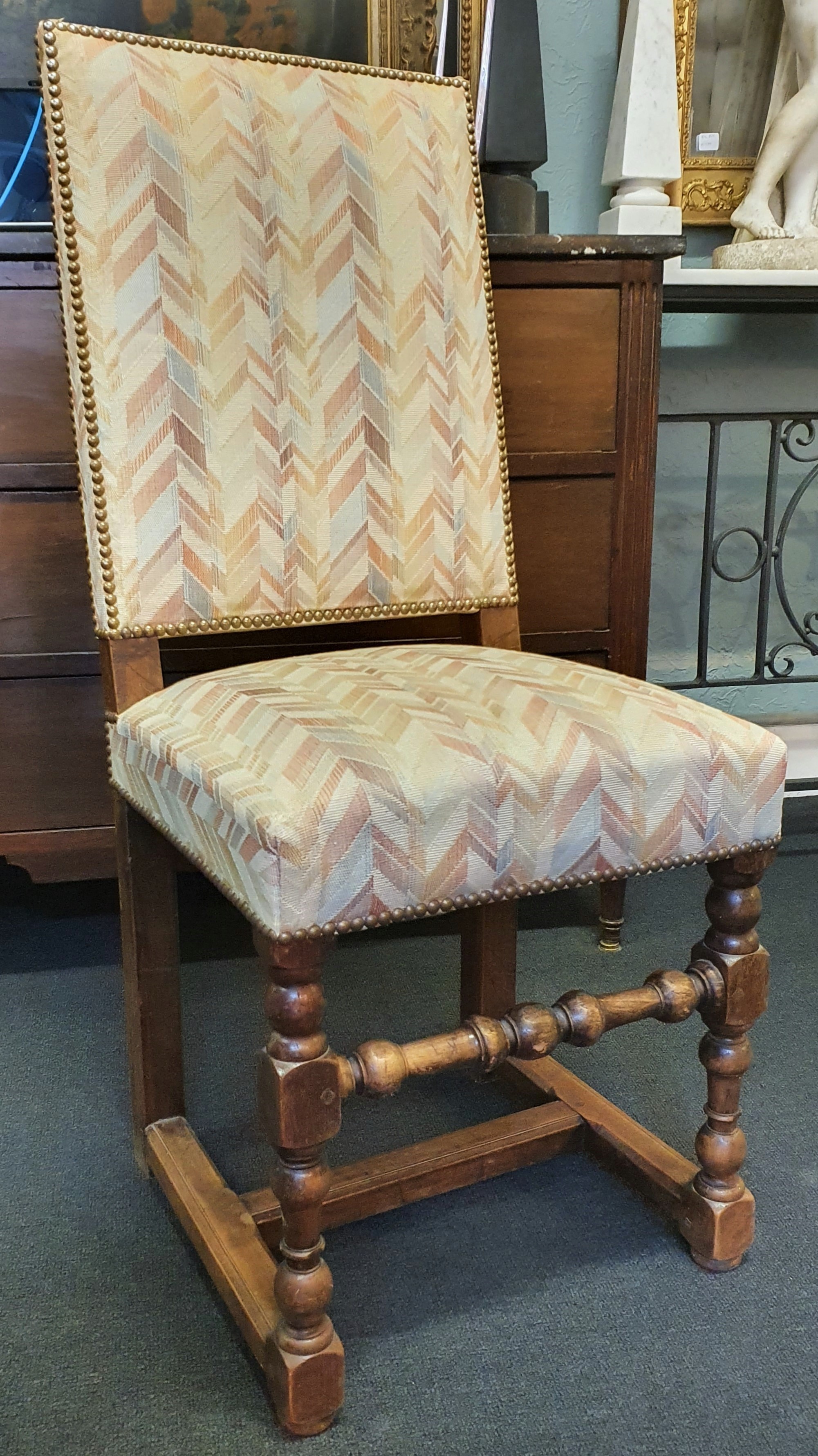 A set of 8 French Louis XIV Dining Chairs