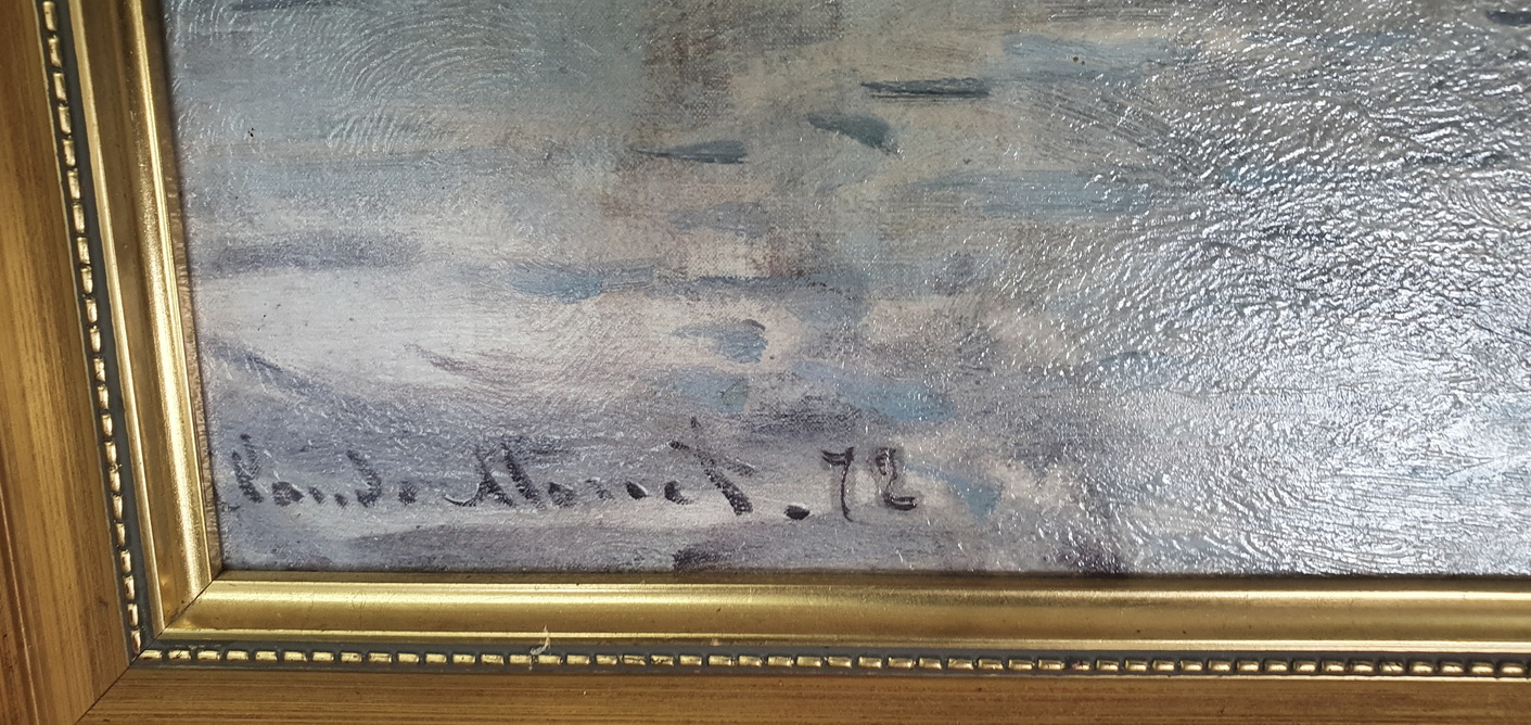 A Claude Monet Painting