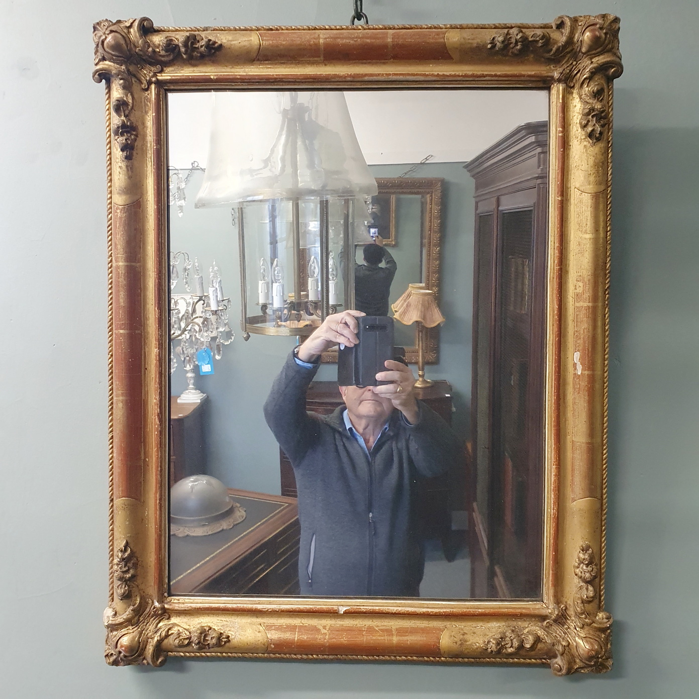 Miguel Meirelles Antiques – A French Napoleon III Mirror