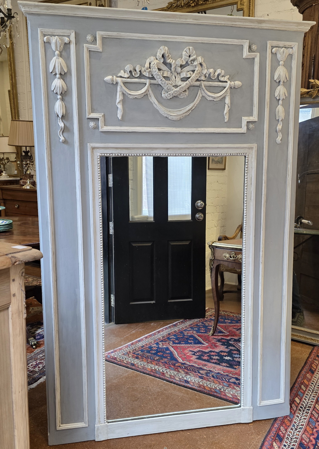 Miguel Meirelles Antiques – A Parisian Trumeau Mirror