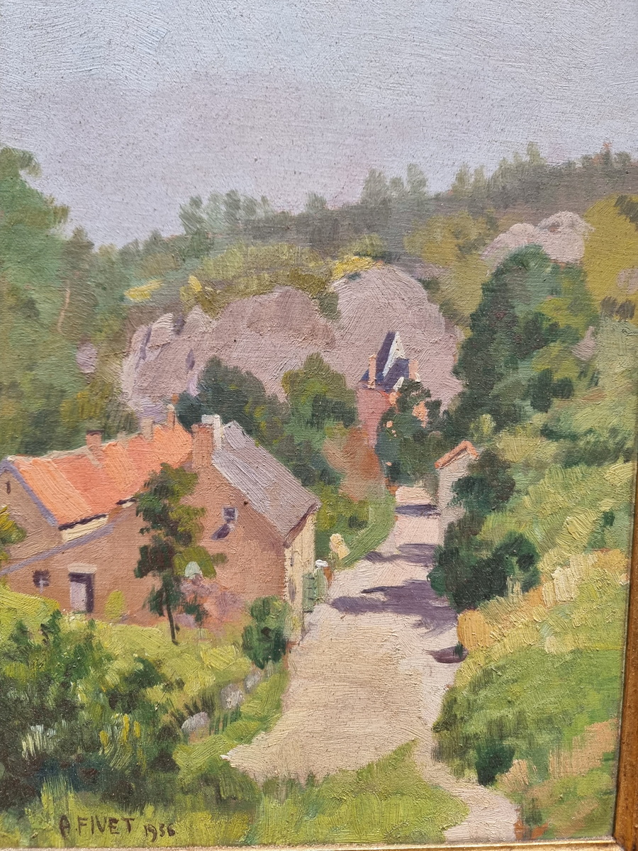 A French Landscape by Alexis Fivet