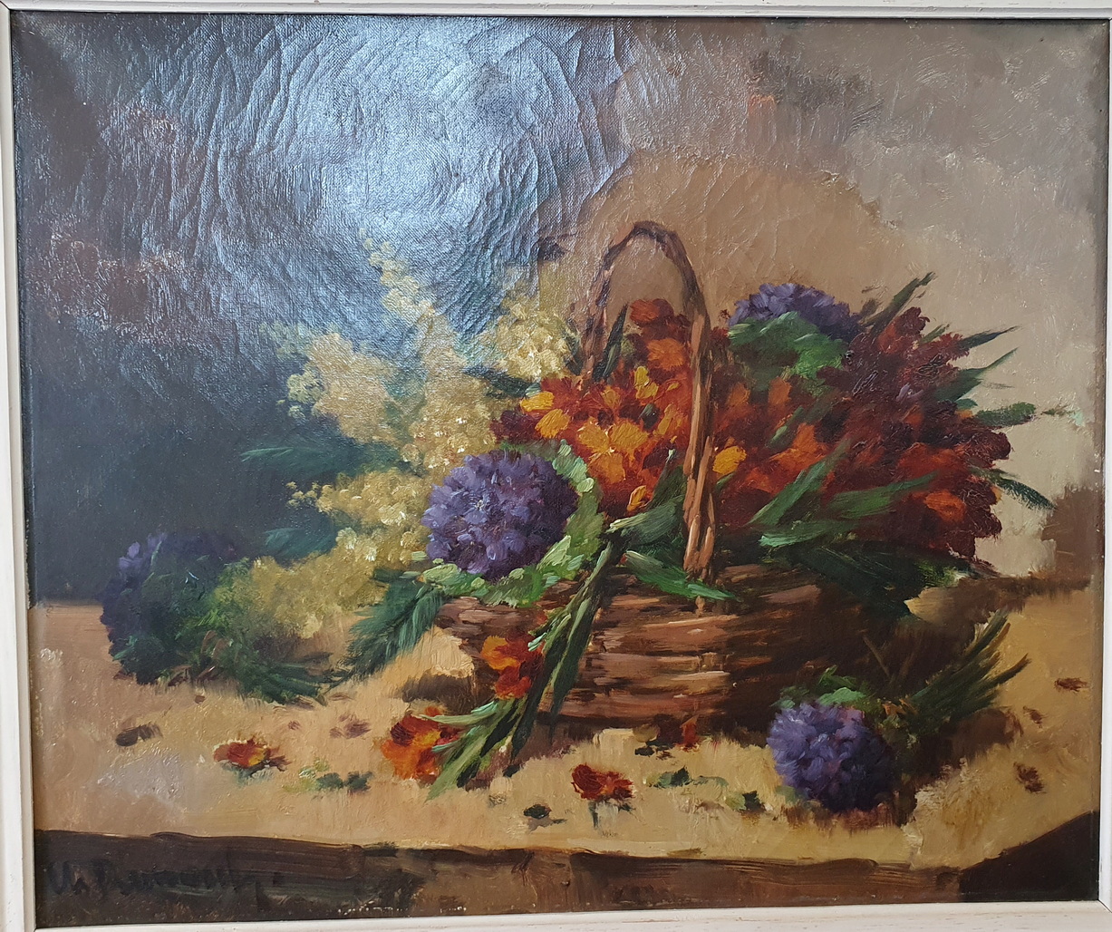 Miguel Meirelles Antiques - A pair of French Still Life Paintings