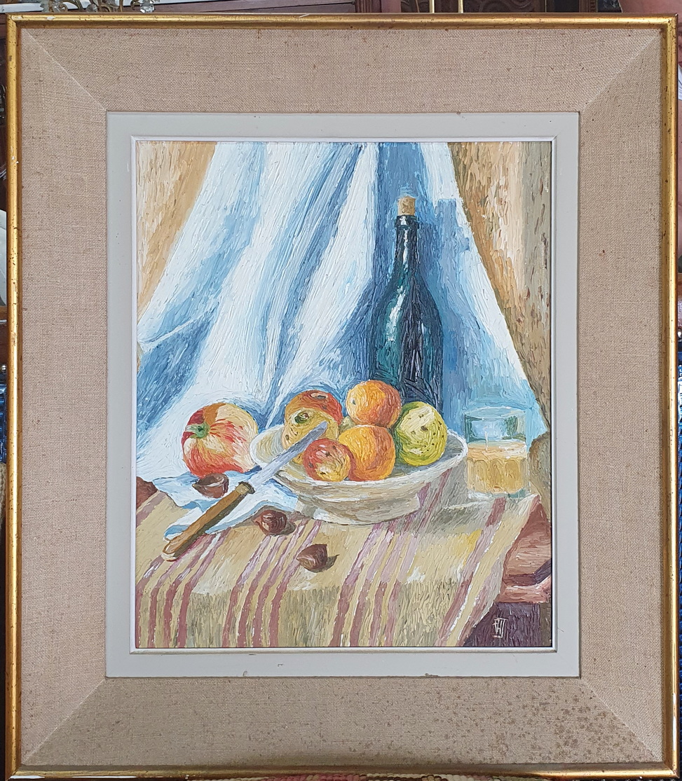 A French Still Life with Oranges