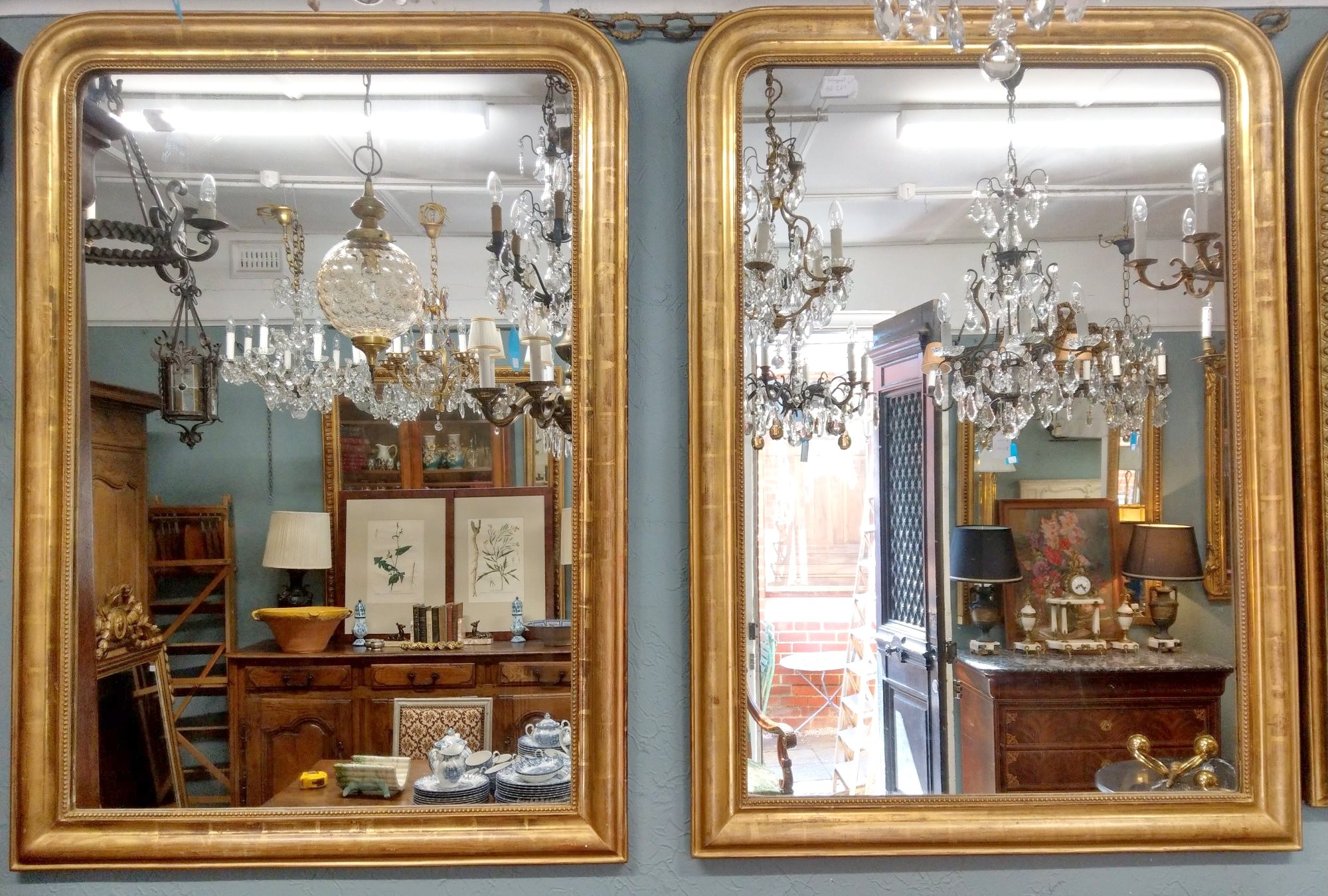 A pair of French Louis Philippe Mirrors
