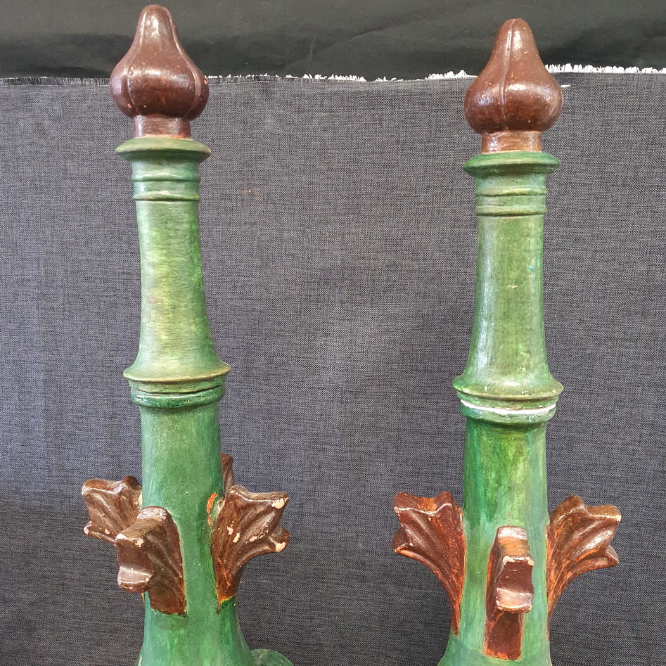 Miguel Meirelles Antiques – A pair of French Roof Finials