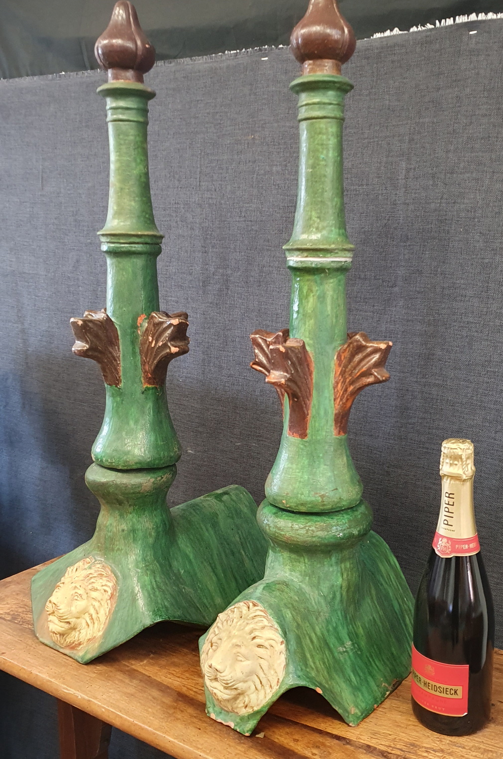 Miguel Meirelles Antiques – A pair of French Roof Finials