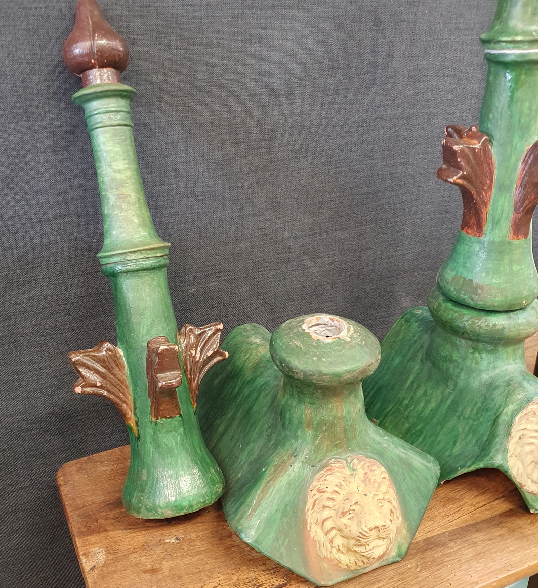 Miguel Meirelles Antiques – A pair of French Roof Finials