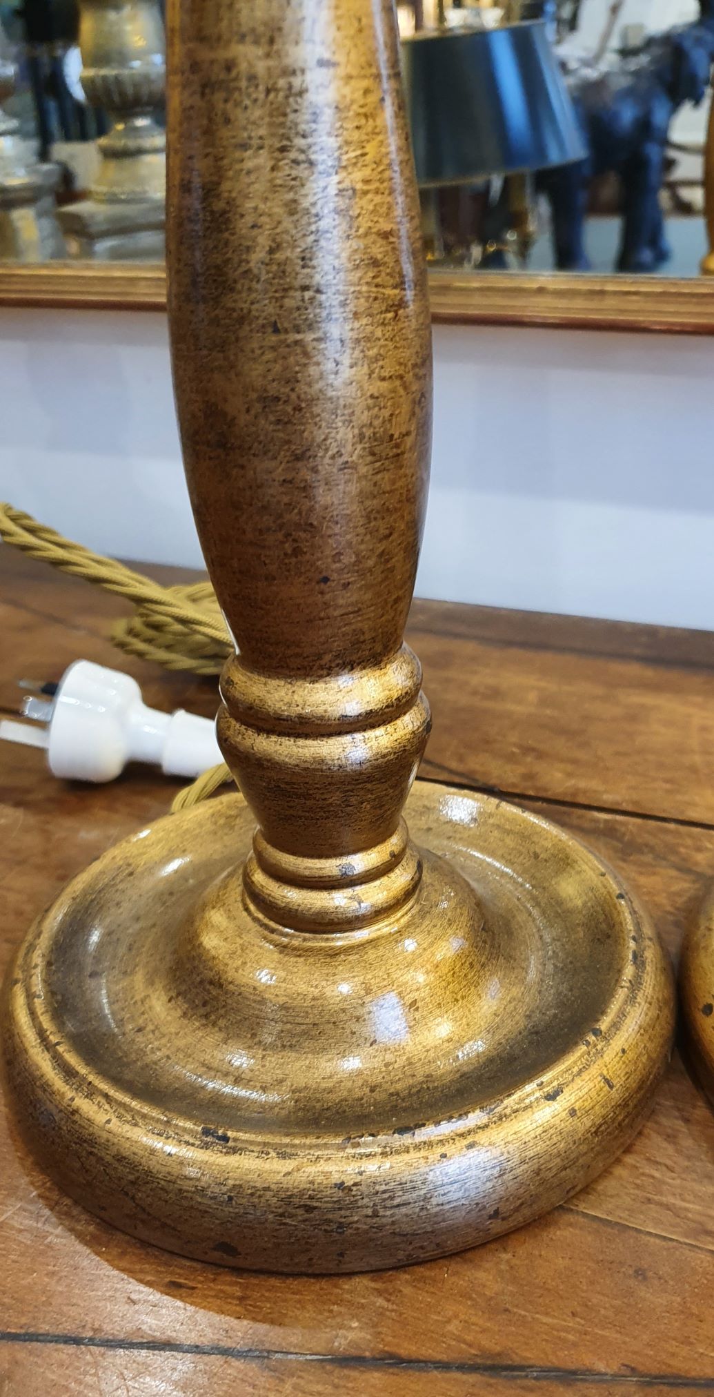 A pair of vintage French Table Lamps