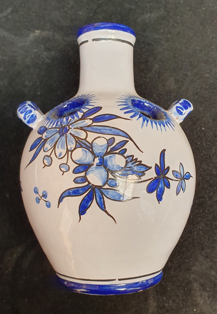 A vintage French Hyacinth Vase