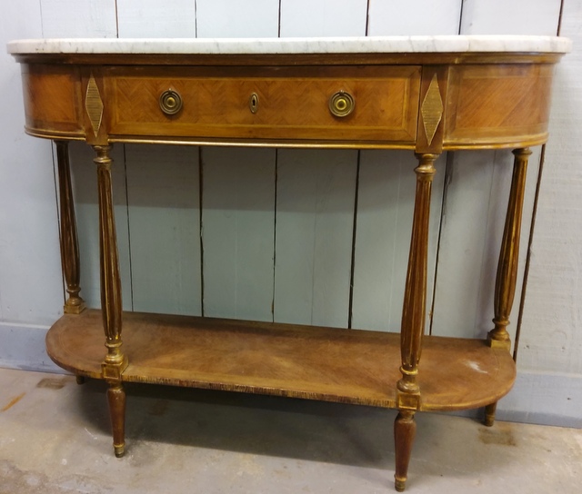 A Parisian Louis XVI Hall Table