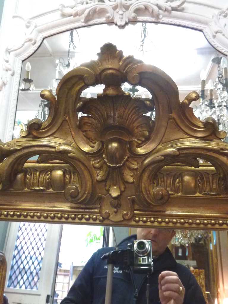 A Napoleon III Mirror