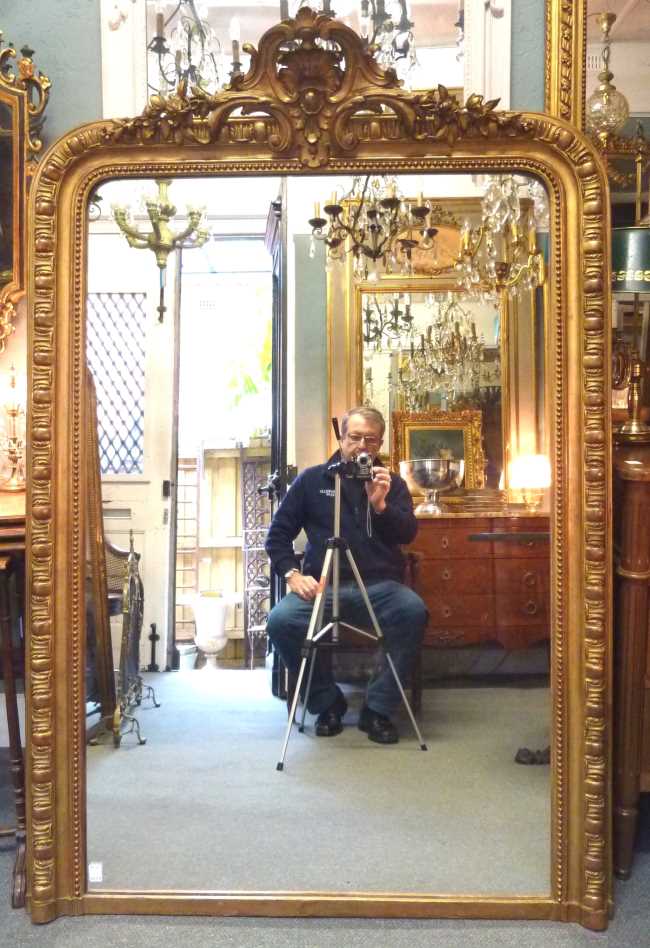A Napoleon III Mirror