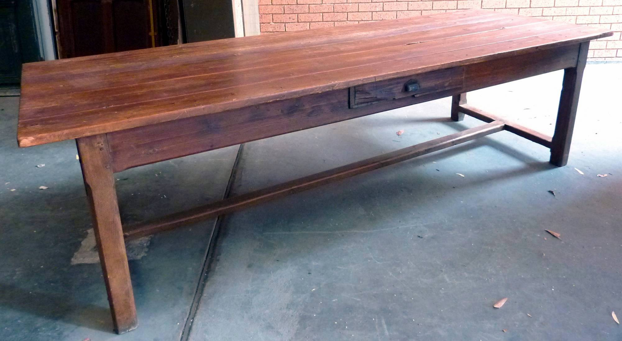 A large French Provincial Dining Table