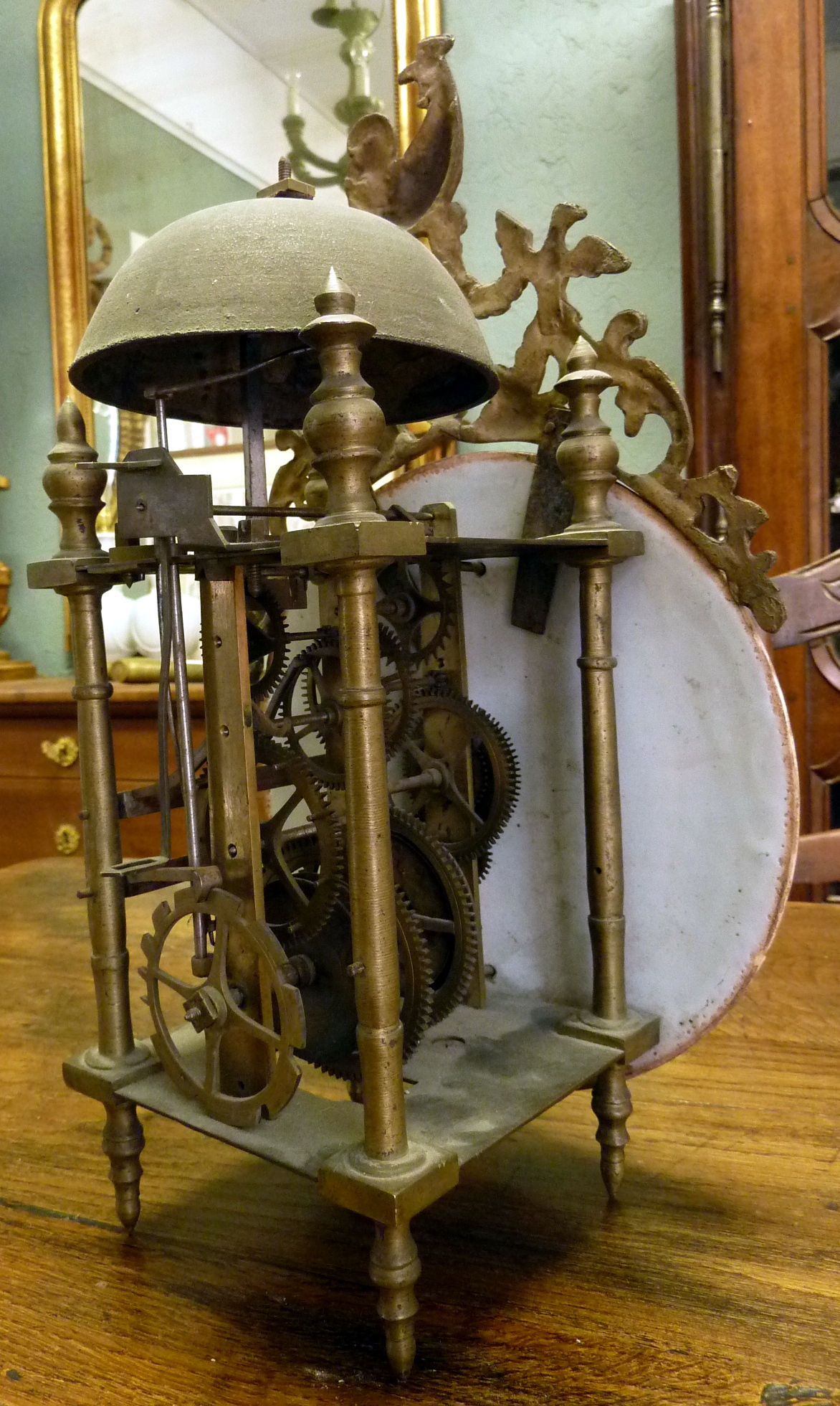A French Skeleton Clock