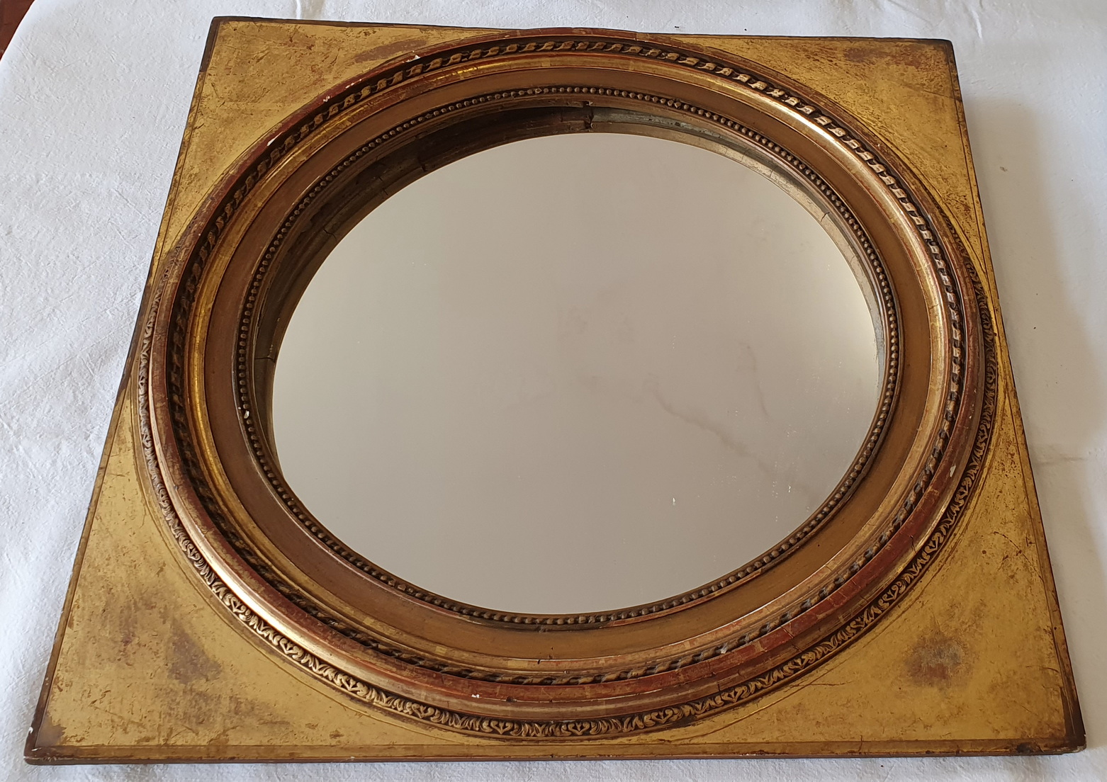 A French Circular Mirror